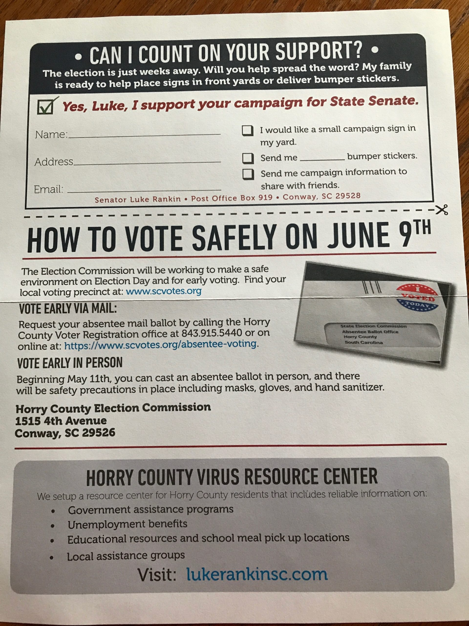 2020 South Carolina Elections: Horry County Insanity