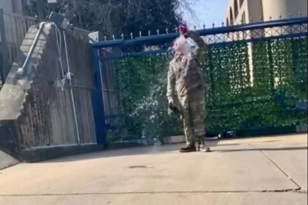 American Airman Screams 'Free Palestine' During Self-Immolation - FITSNews