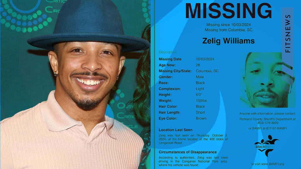 Zelig Williams: The Person Behind The Missing Posters - FITSNews